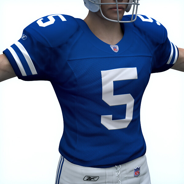 ArtStation - NFL Player Indianapolis Colts | Game Assets