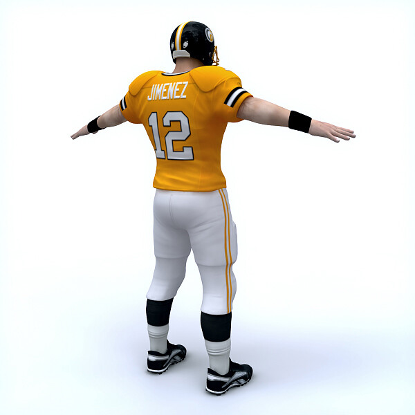 ArtStation - American Football Player | Game Assets