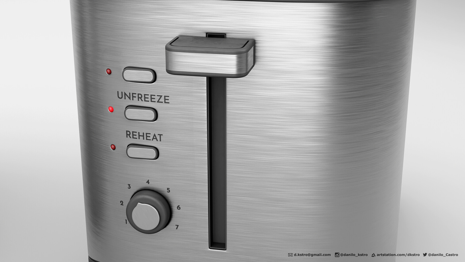 ArtStation - Toaster | 3D model | 4k Textures | Resources