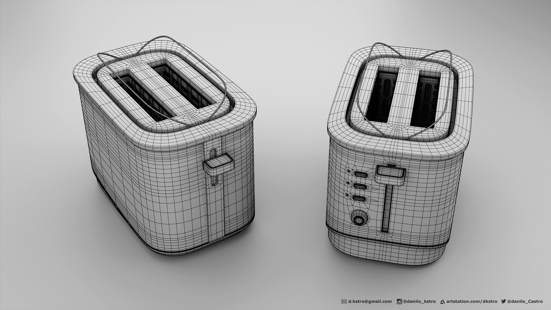 ArtStation - Toaster | 3D model | 4k Textures | Resources