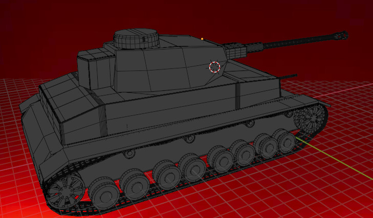 ArtStation - Pz. IV H Tank | Resources