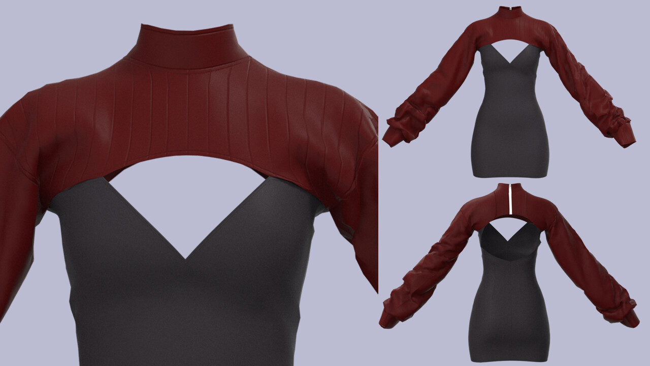 ArtStation - Outfit 004 | Game Assets