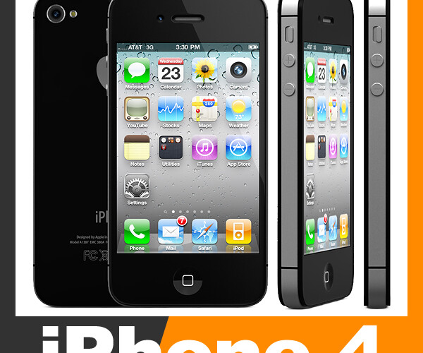 ArtStation - Apple iPhone 4 | Resources