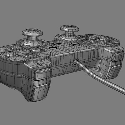 ArtStation - PS2 Controller Dualshock 2 | Resources