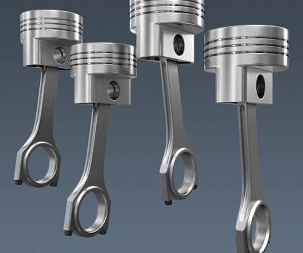 ArtStation - Engine Piston | Resources
