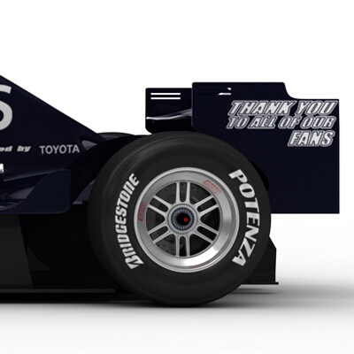 ArtStation - F1 2008 Williams Toyota FW30 | Resources