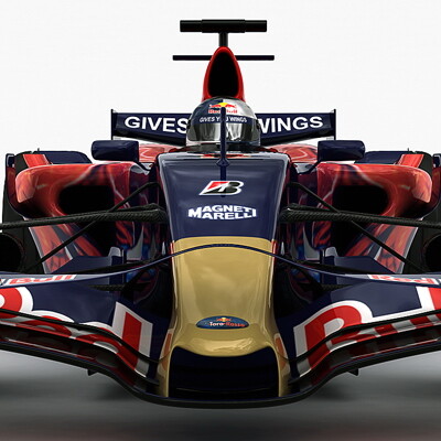 ArtStation - F1 2008 Scuderia Toro Rosso STR3 | Resources