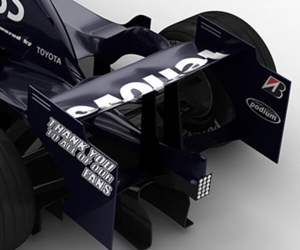 ArtStation - F1 2008 Williams Toyota FW30 | Resources