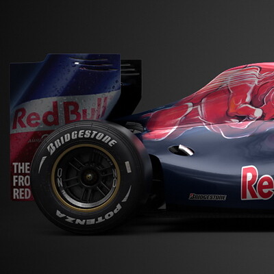 ArtStation - F1 2009 Scuderia Toro Rosso STR4 | Resources