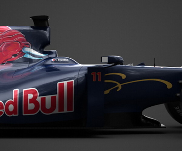 ArtStation - F1 2009 Scuderia Toro Rosso STR4 | Resources
