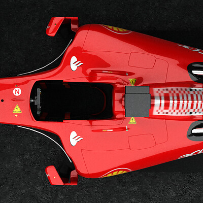 ArtStation - F1 2010 Ferrari F10 | Resources