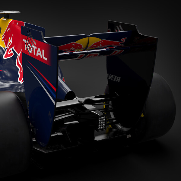 ArtStation - F1 2011 Red Bull Racing RB7 | Resources