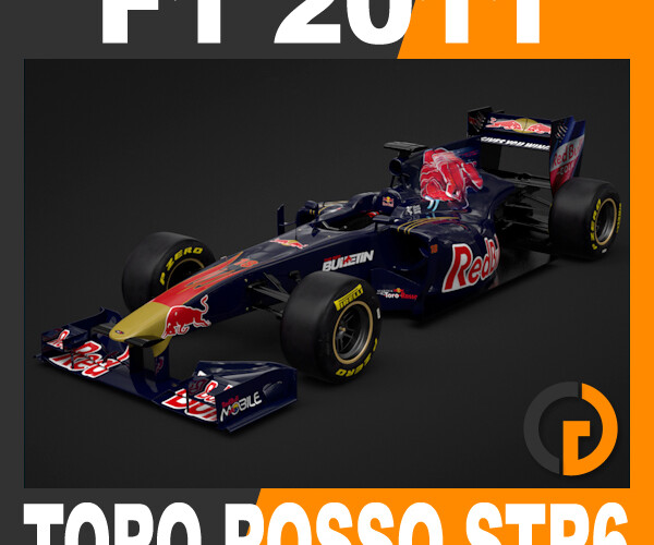 ArtStation - F1 2011 Scuderia Toro Rosso STR6 | Resources