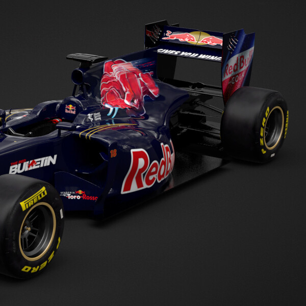 ArtStation - F1 2011 Scuderia Toro Rosso STR6 | Resources