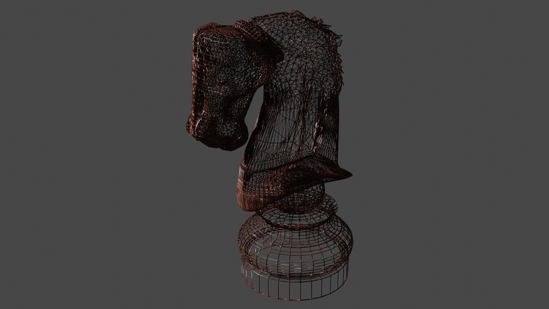 ArtStation - Wooden Knight Chess Piece | Resources