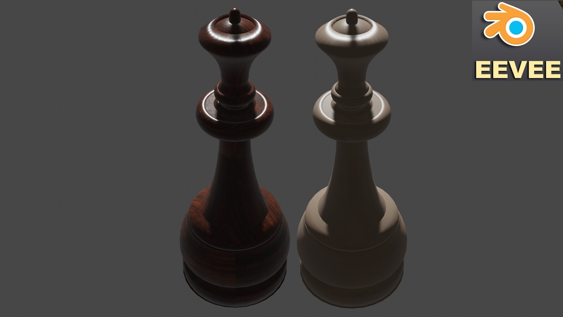 ArtStation - Wooden Queen Chess Pieces | Resources