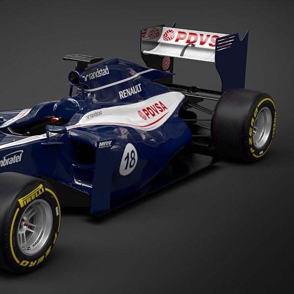 ArtStation - F1 2012 Williams FW34 | Game Assets