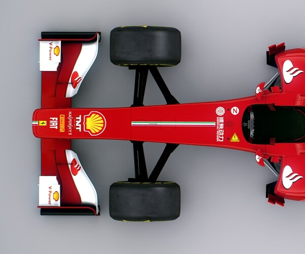 ArtStation - F1 2013 Scuderia Ferrari F138 | Resources