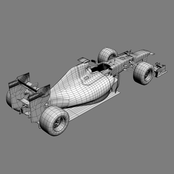 ArtStation - F1 2013 Infiniti Red Bull Racing RB9 | Game Assets