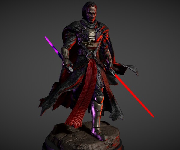 ArtStation - DARTH REVAN/KEANU 3D PRINTABLE MODEL | Resources