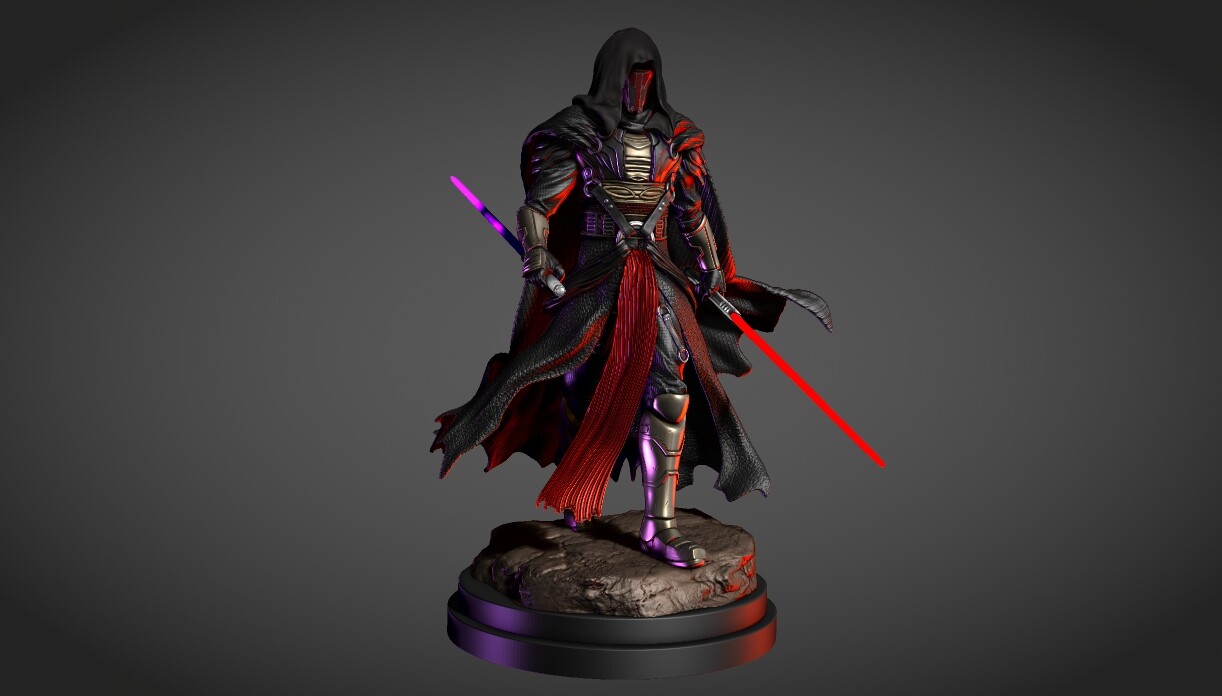 ArtStation - DARTH REVAN/KEANU 3D PRINTABLE MODEL | Resources