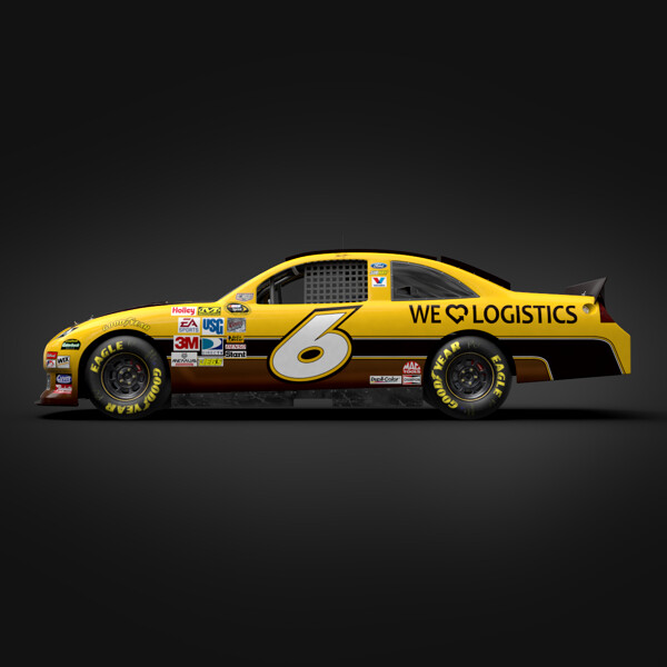ArtStation - Nascar 2011 Car - David Ragan Ford Fusion #6 | Resources