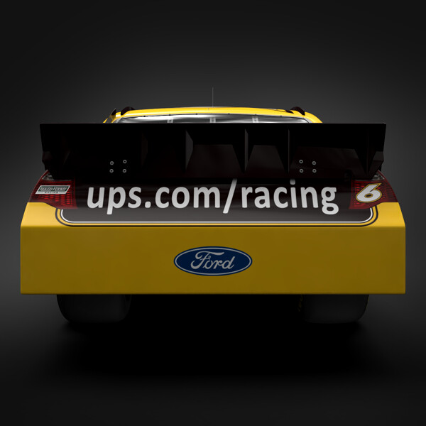 ArtStation - Nascar 2011 Car - David Ragan Ford Fusion #6 | Resources