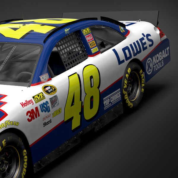 ArtStation - Nascar 2011 2010 Champions Cars | Game Assets