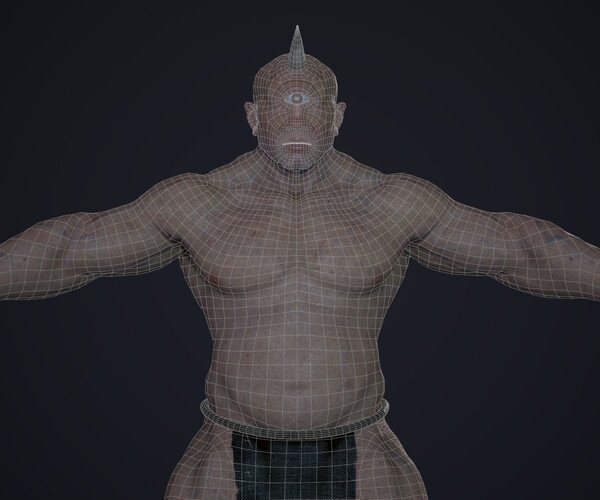 ArtStation - Cyclops 01 | Game Assets