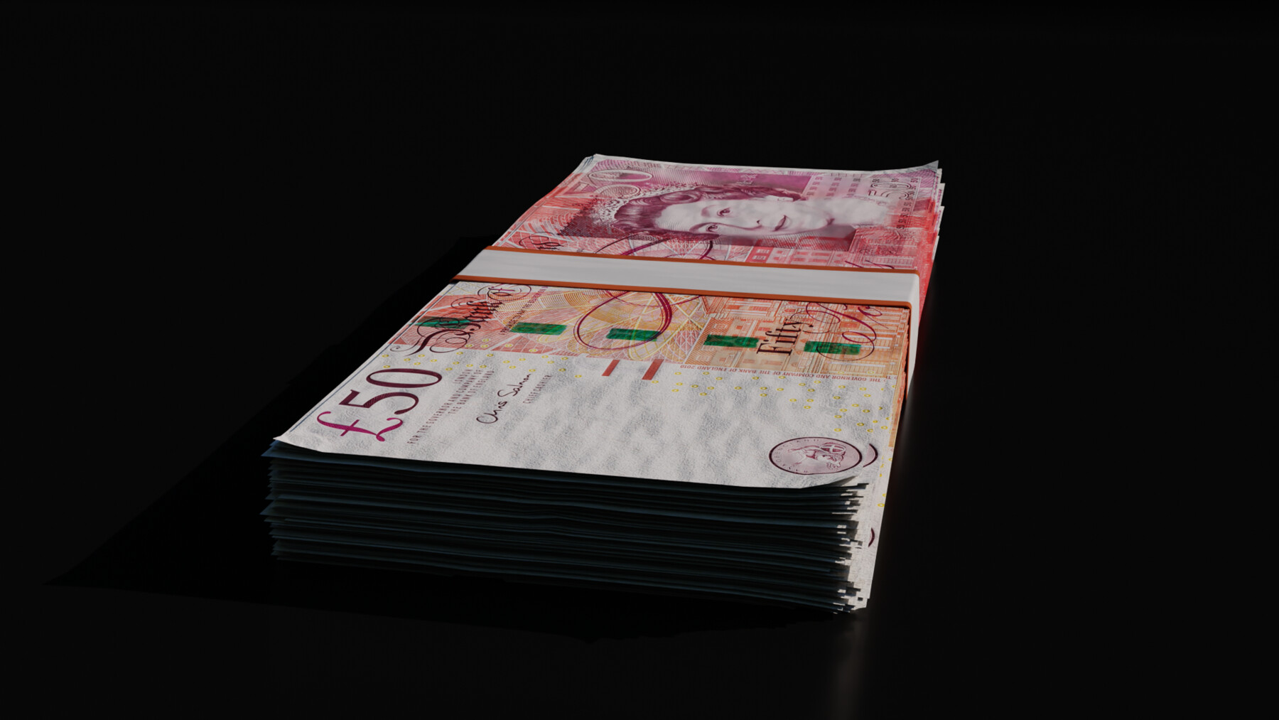 ArtStation - Money Stack - 50 Pound - Coins -High Quality | Game Assets