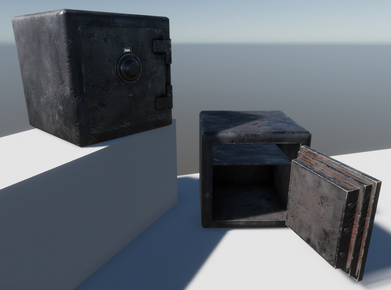 Artstation Safes Models Unity Minigame Script Game Assets
