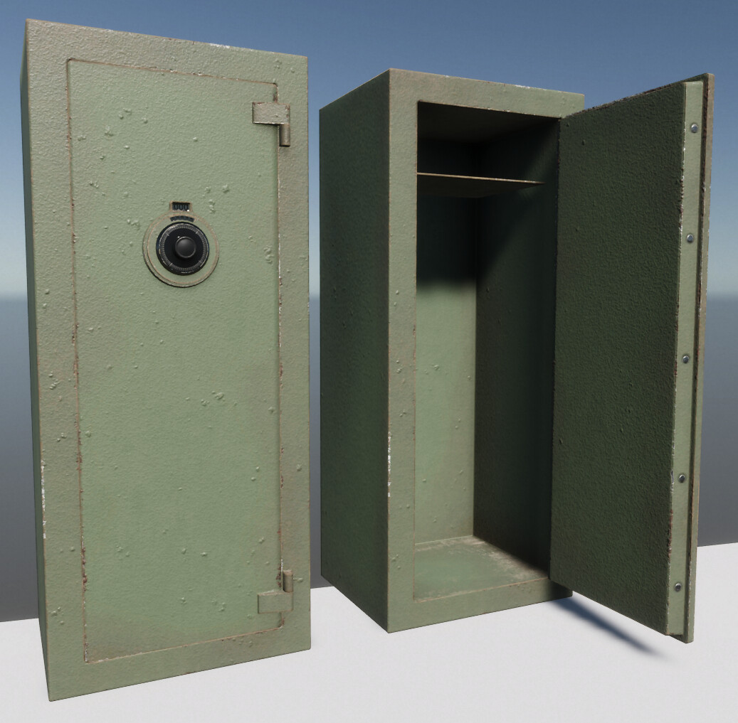 ArtStation - Safes | Models + Unity minigame script | Game Assets