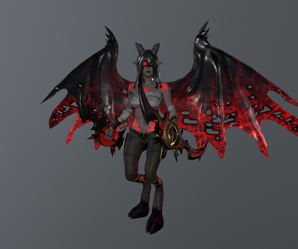 ArtStation - Demon Hunter | Game Assets