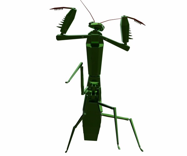ArtStation - 3D Mecha Mantis | Resources