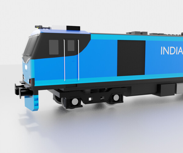 ArtStation - Indian Railway WAG 12 3d model | Resources