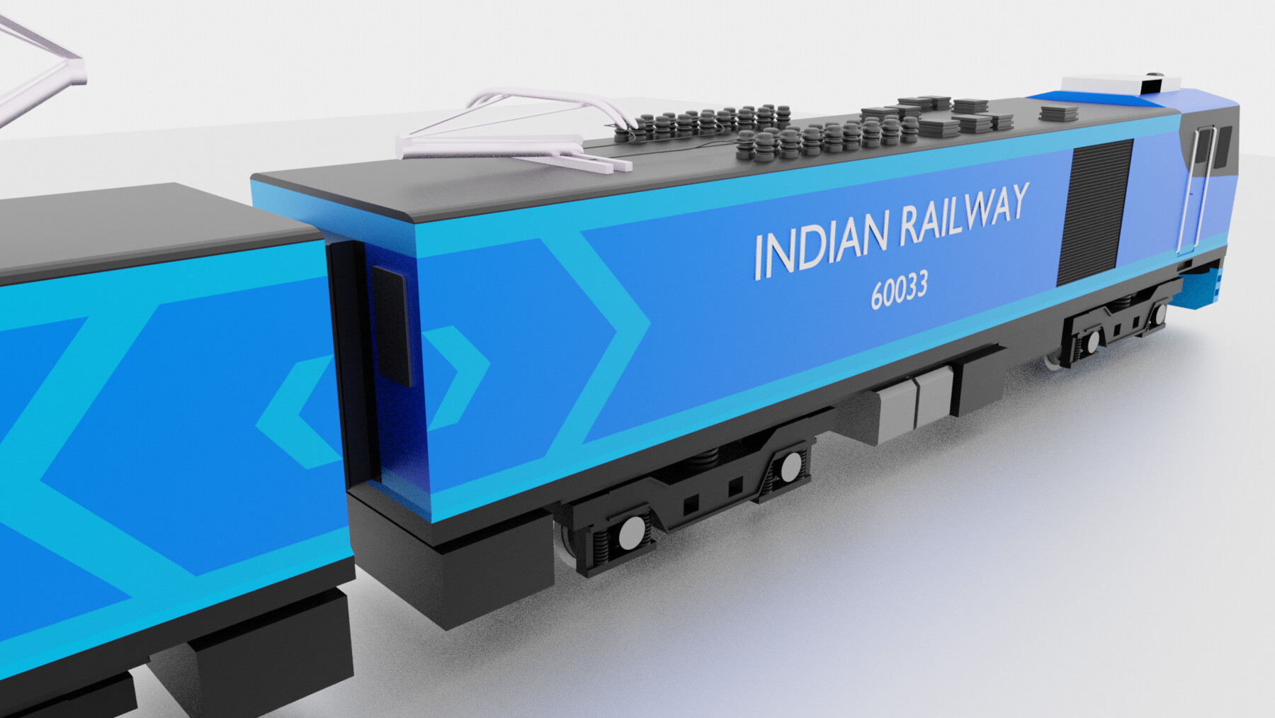 ArtStation - Indian Railway WAG 12 3d model | Resources