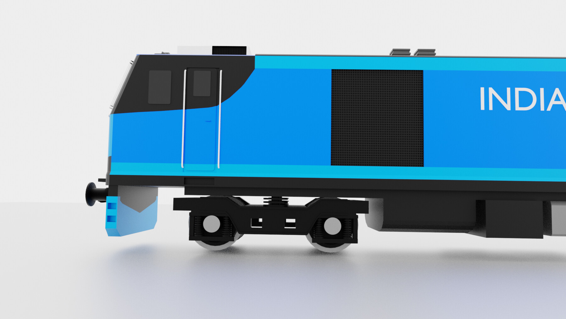 ArtStation - Indian Railway WAG 12 3d model | Resources