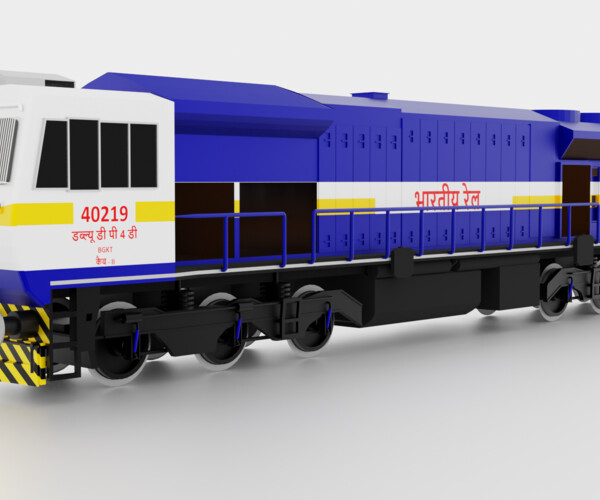 ArtStation - WDP 4D of Indian Railway | Resources