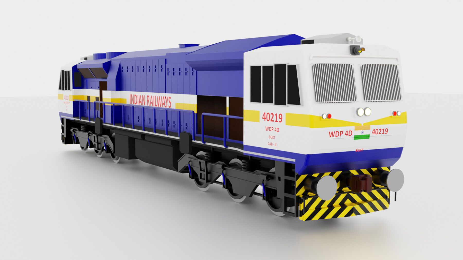 ArtStation - WDP 4D of Indian Railway | Resources