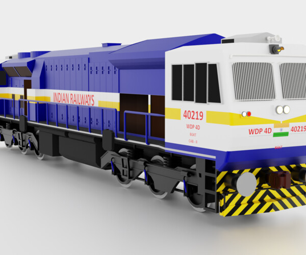 ArtStation - WDP 4D of Indian Railway | Resources