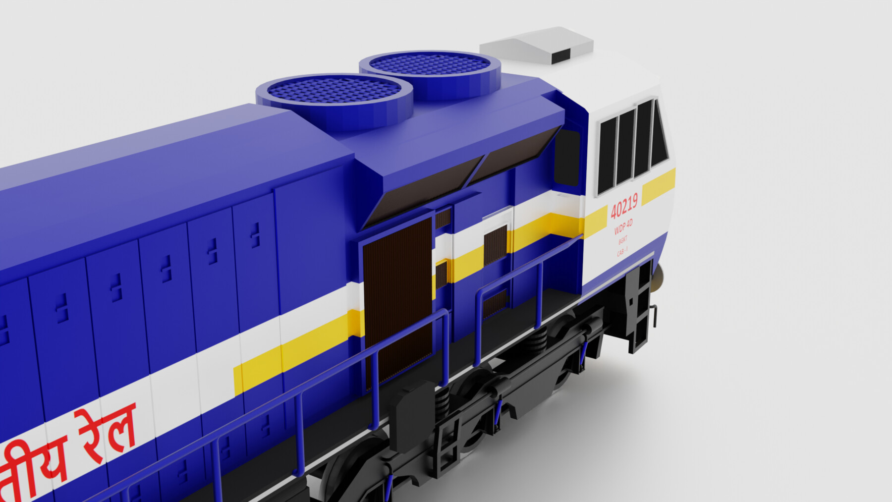 ArtStation - WDP 4D of Indian Railway | Resources