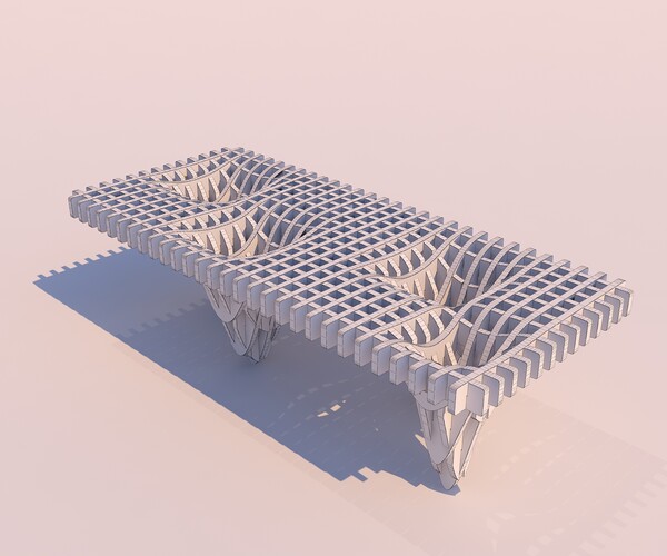 ArtStation - Parametric Table - 01 | Resources