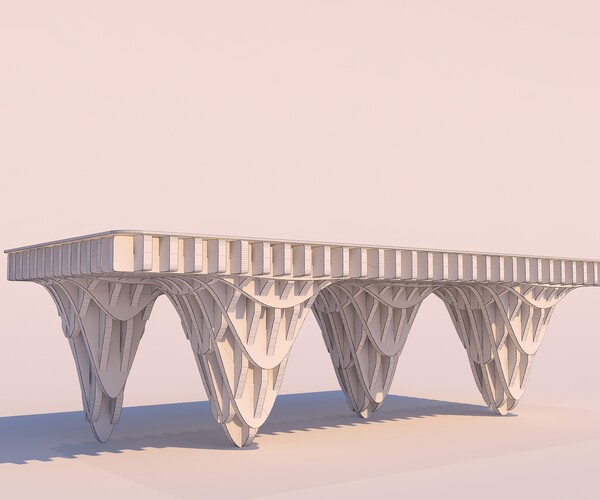 ArtStation - Parametric Table - 01 | Resources