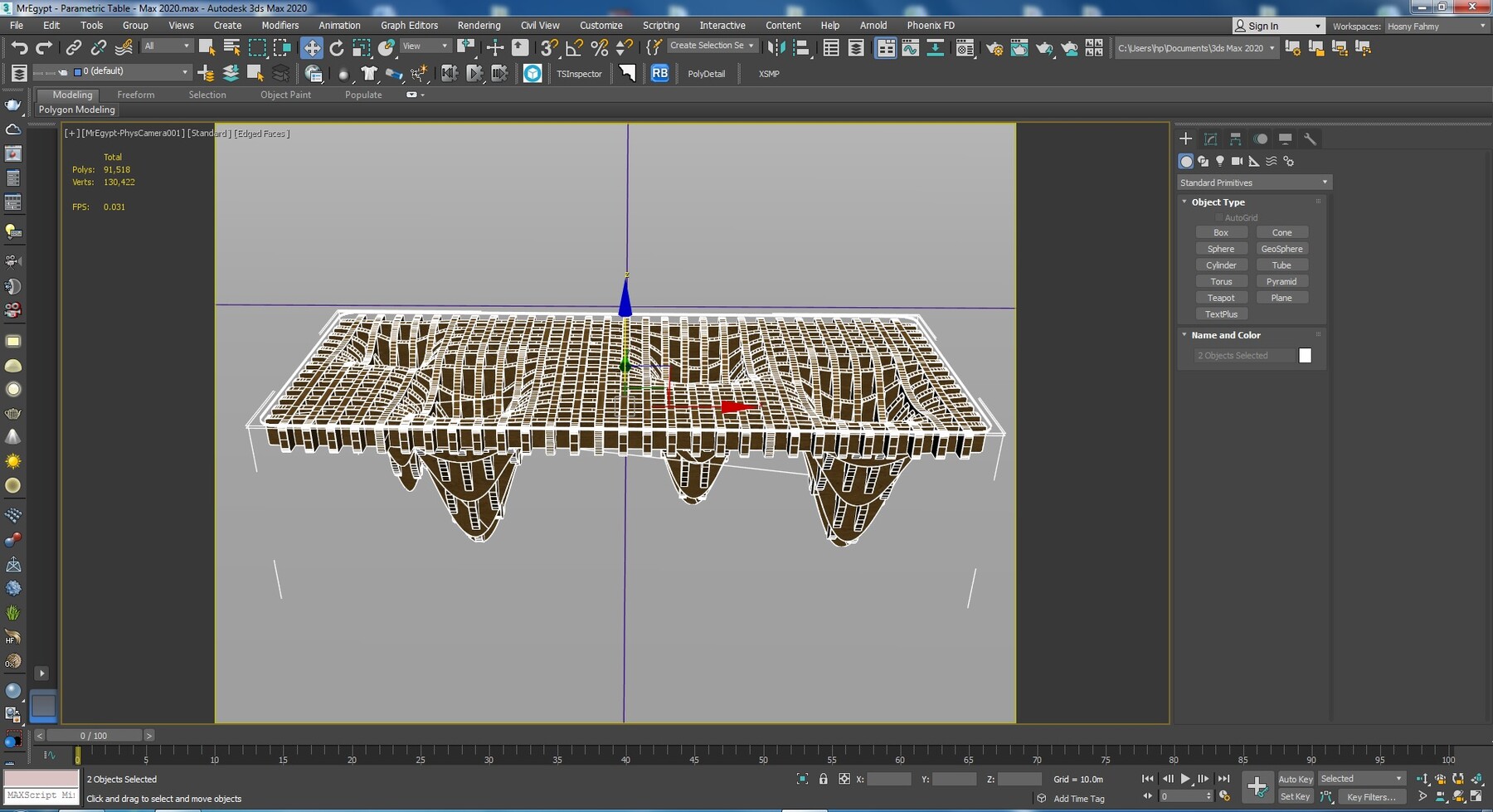 ArtStation - Parametric Table - 01 | Resources
