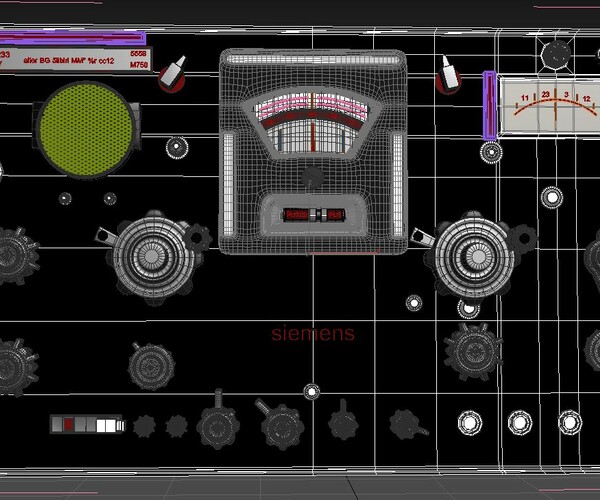 ArtStation - Control panel pack 1 - control panel 3D MODEL | Resources