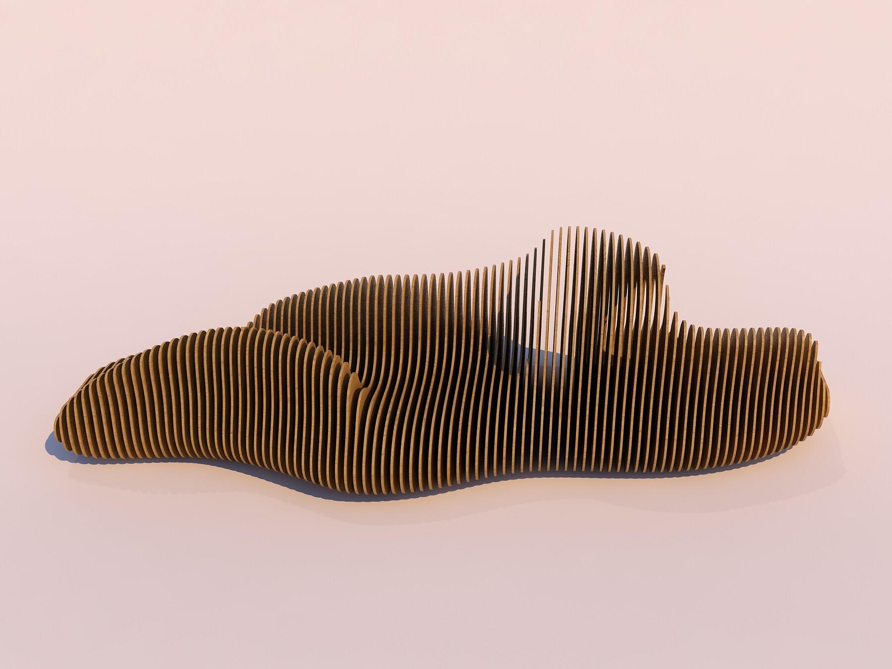 ArtStation - Parametric Bench 01 | Resources