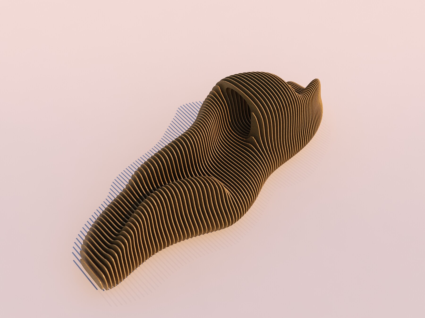 ArtStation - Parametric Bench 01 | Resources
