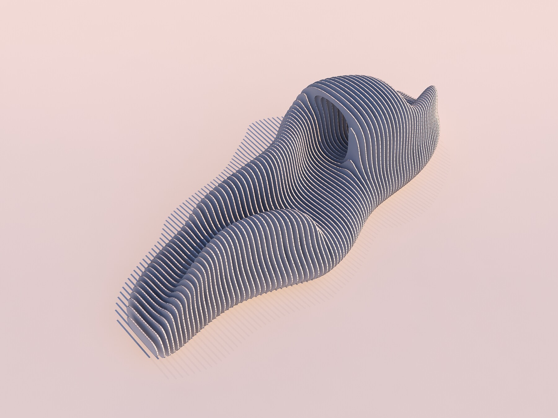 ArtStation - Parametric Bench 01 | Resources