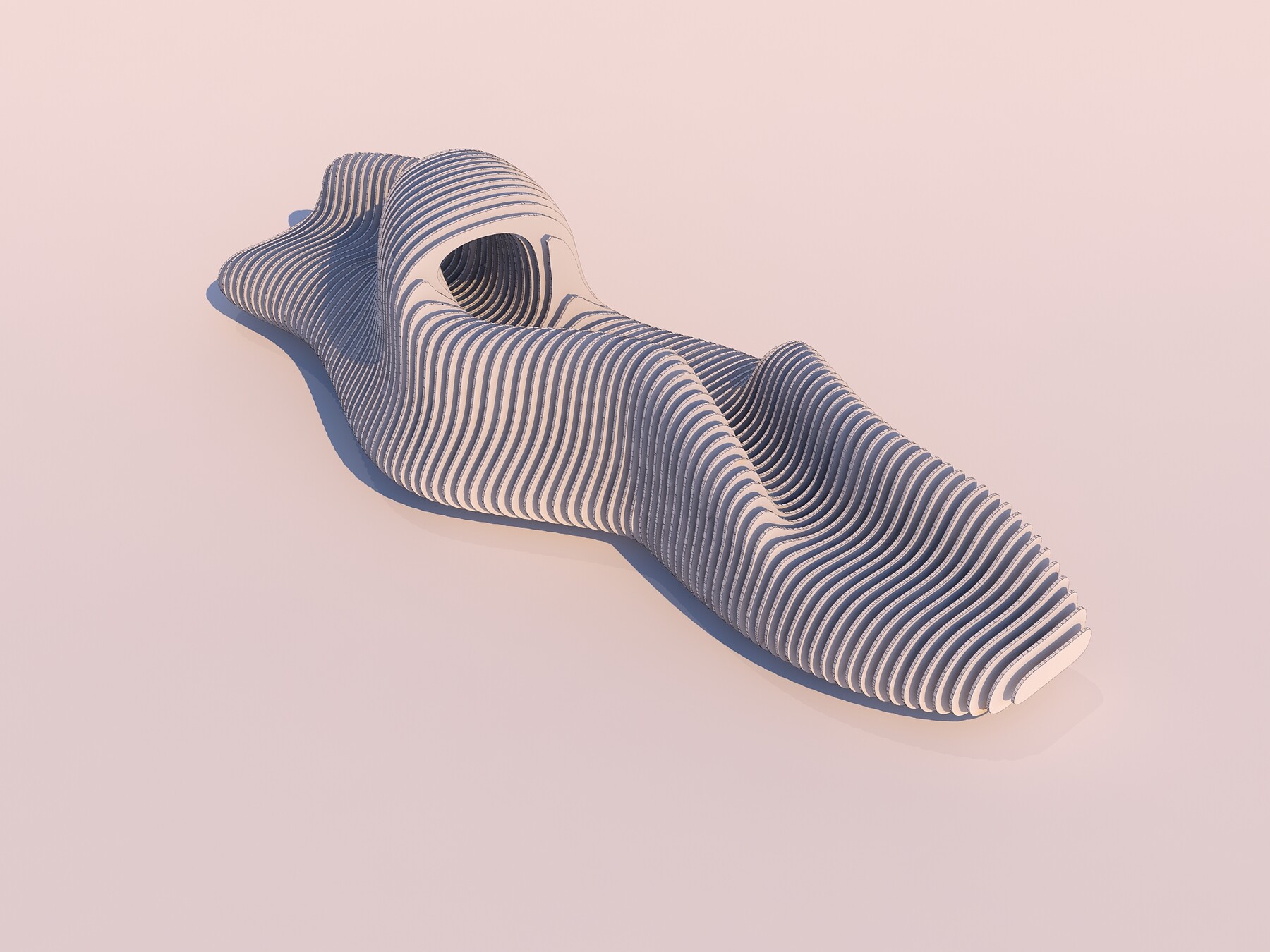 ArtStation - Parametric Bench 01 | Resources
