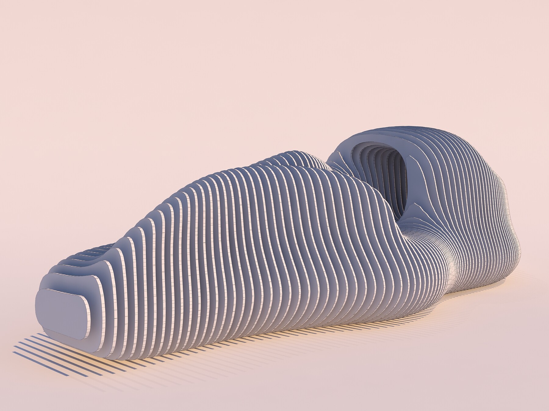 ArtStation - Parametric Bench 01 | Resources